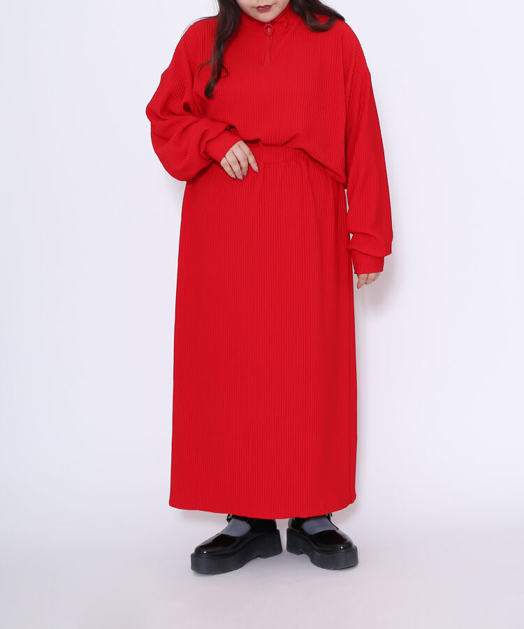 ハーフZIPクロップドトップ[商品：PN23AW-024-1] - PUNYUS Online Store / 公式通販