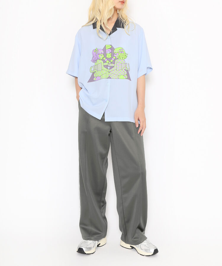 レースラインジャージパンツ[商品：PN24AW-005-3] - PUNYUS Online Store / 公式通販