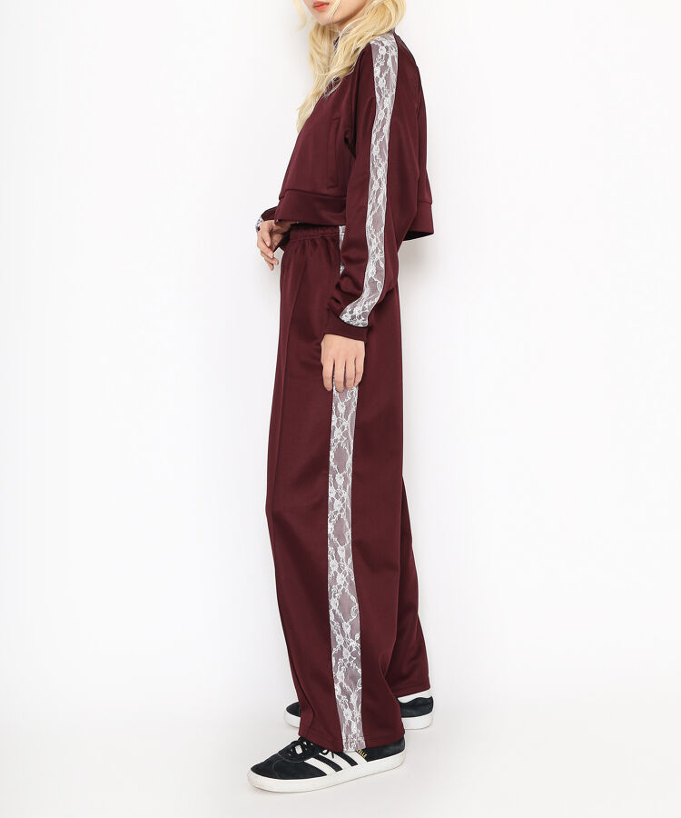 レースラインジャージパンツ[商品：PN24AW-005-3] - PUNYUS Online Store / 公式通販