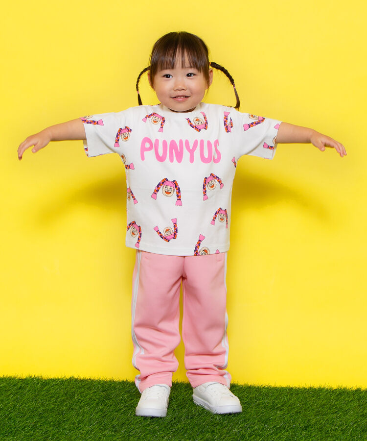 キッズフード総柄Tシャツ[商品：PNK24SS-001] - PUNYUS Online Store / 公式通販
